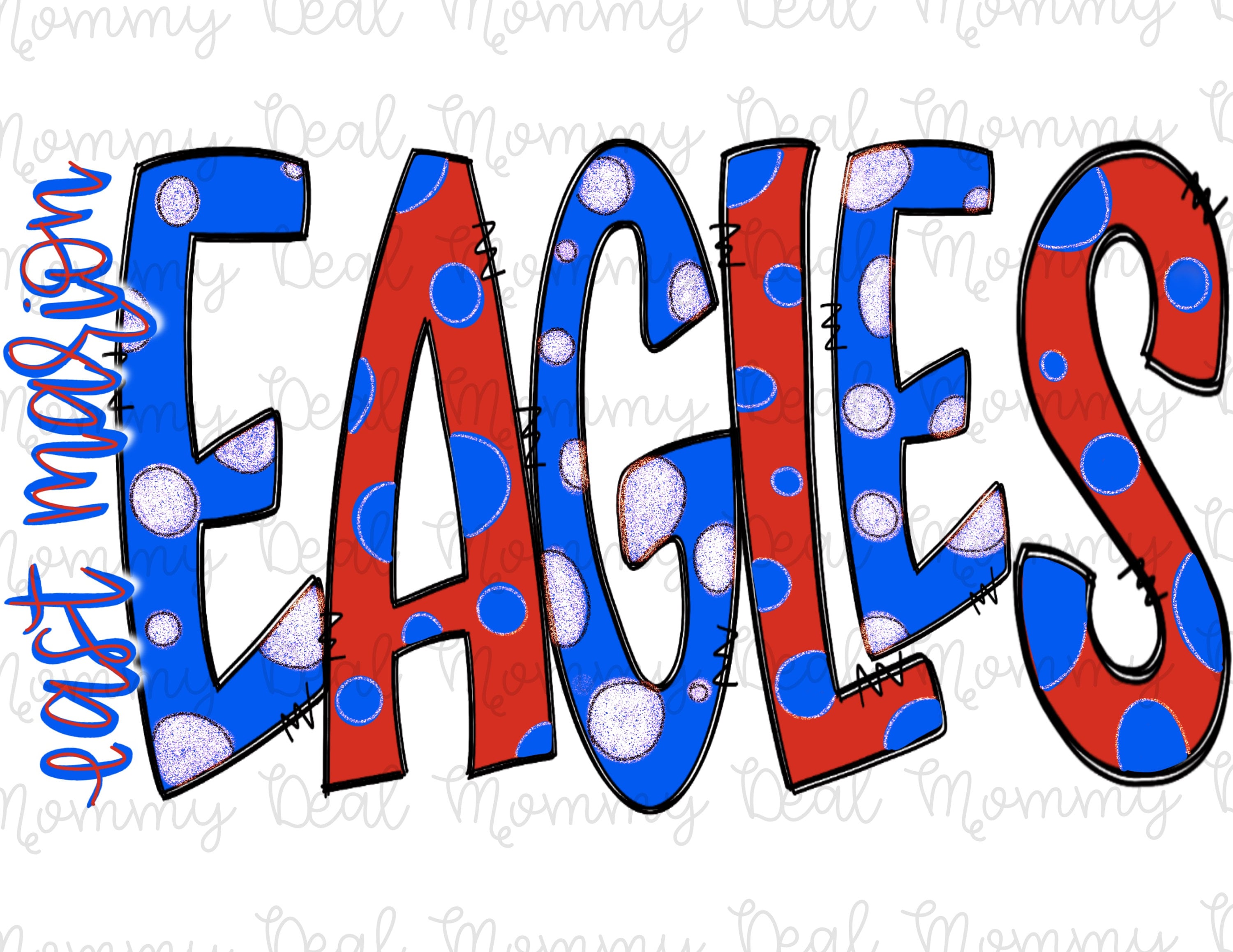 East Marion Eagles PNG - Etsy