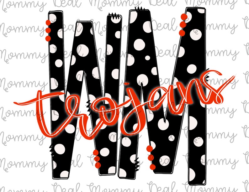 West Marion Trojans PNG ' - Etsy