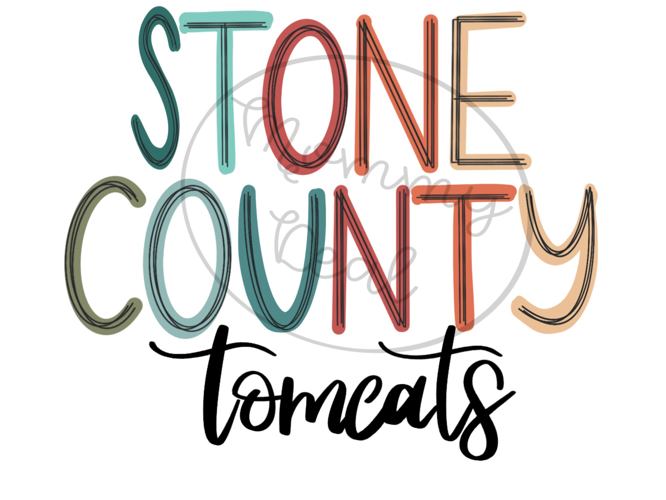 Stone County Tomcats PNG - Etsy