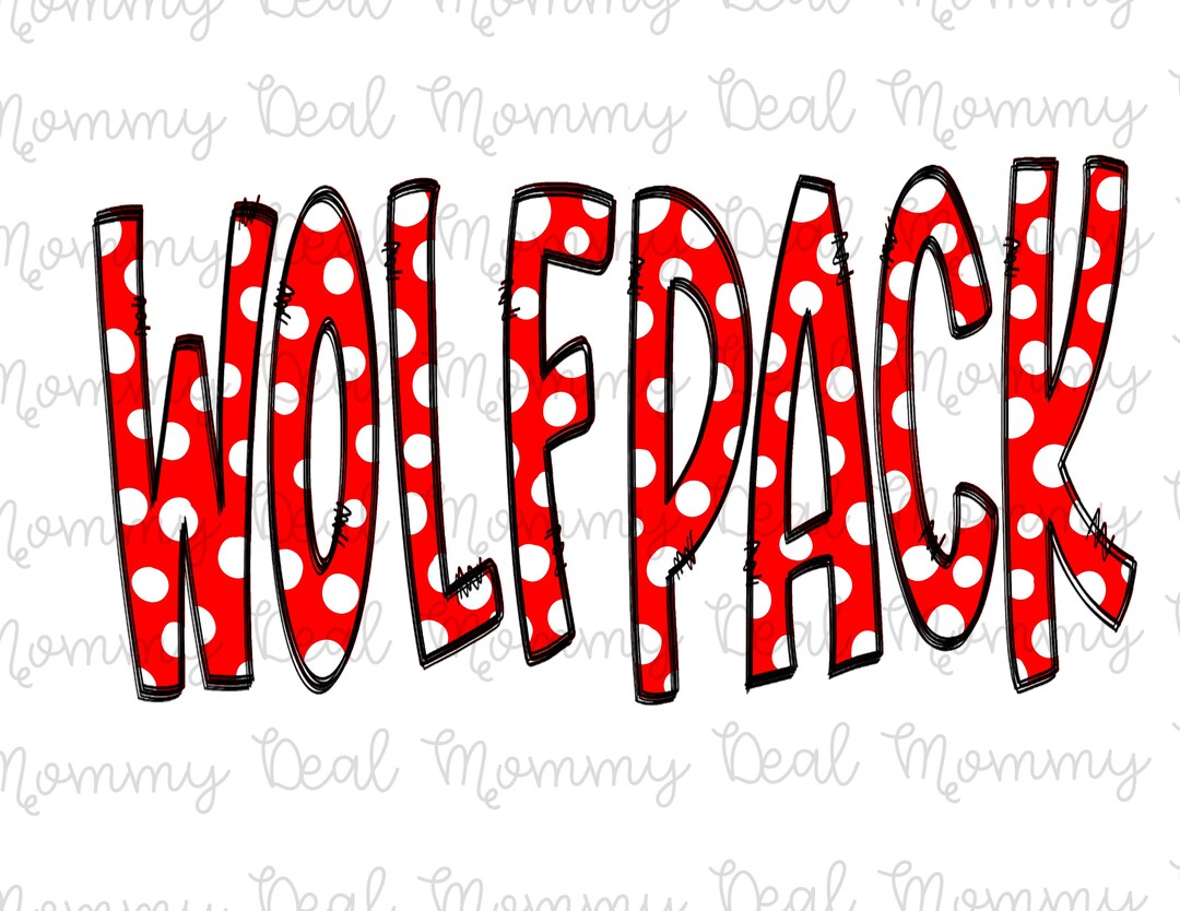 Wolfpack PNG - Etsy