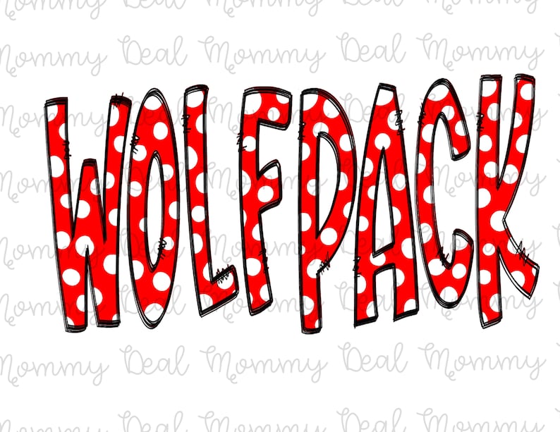 Wolfpack PNG - Etsy