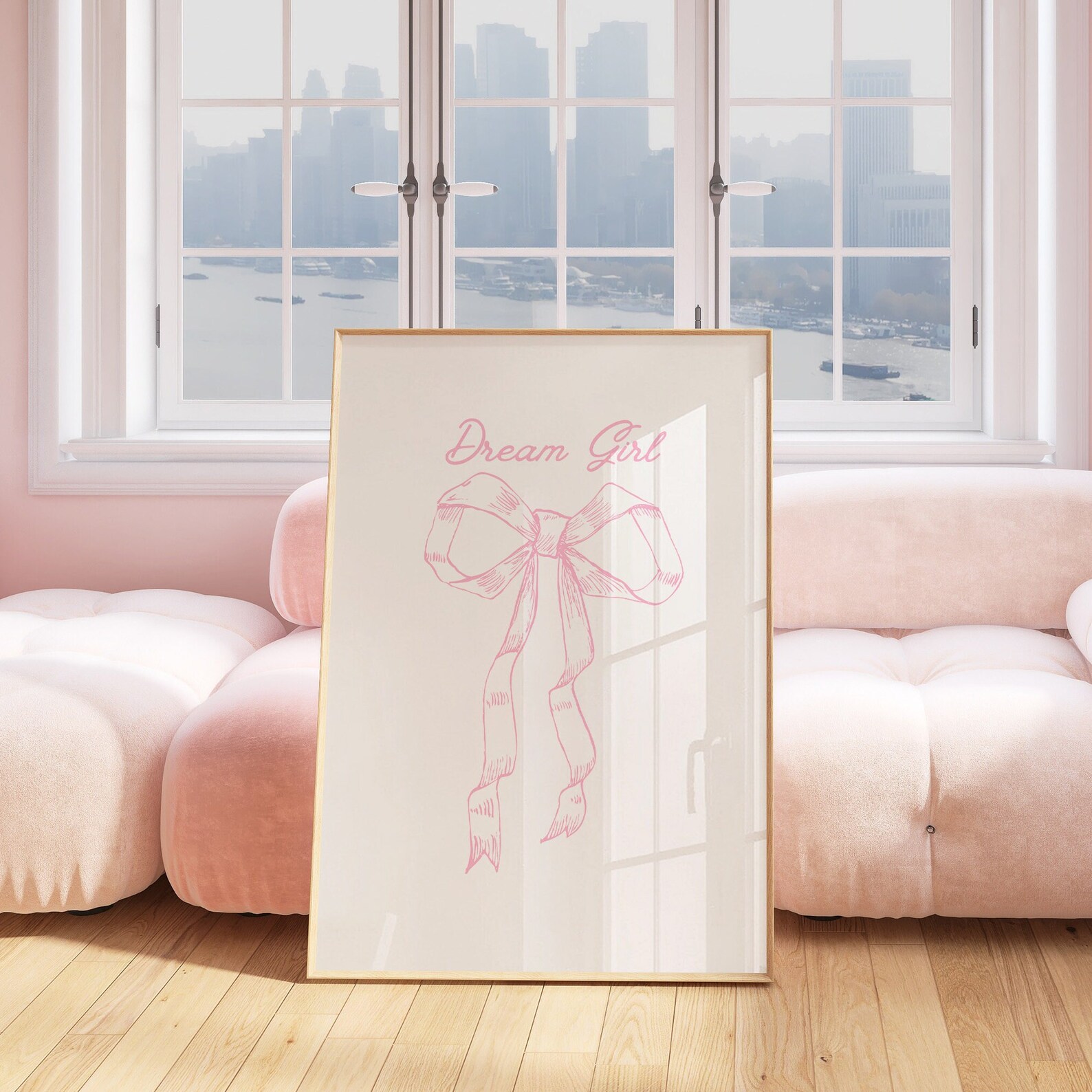 Coquette Room Decor Balletcore Wall Art Wall Art Bow Art Print Coquette ...