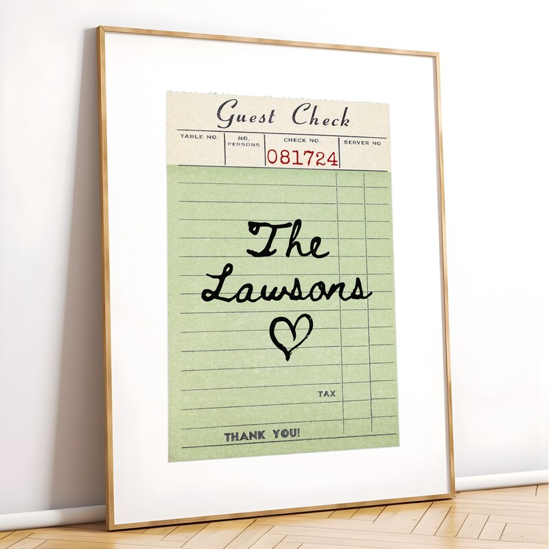 Guest Book Poster - Etsy
