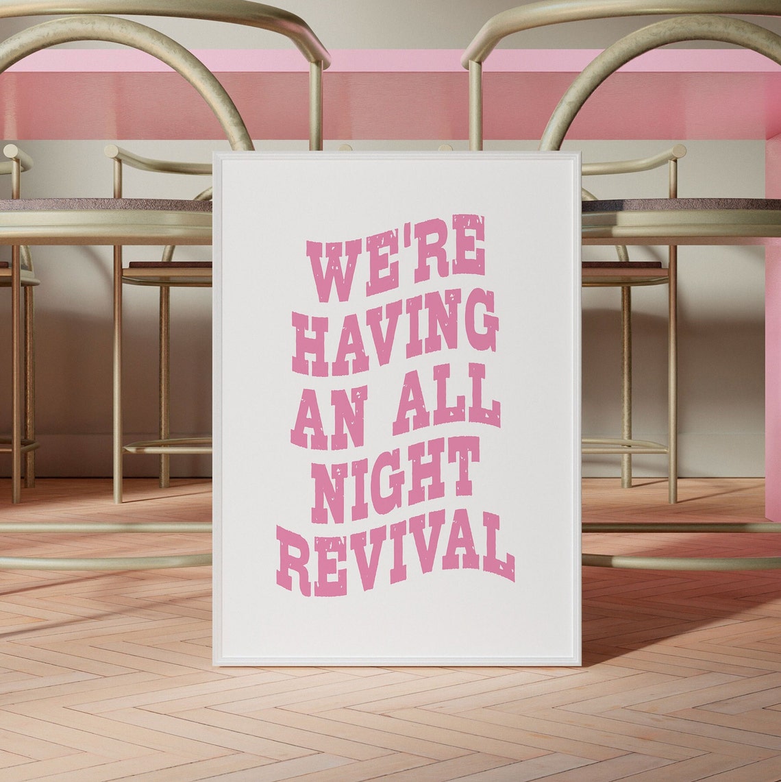 All Night Revival Wall Art Trendy Cowgirl Wall Art Cowgirl Coastal Blue ...