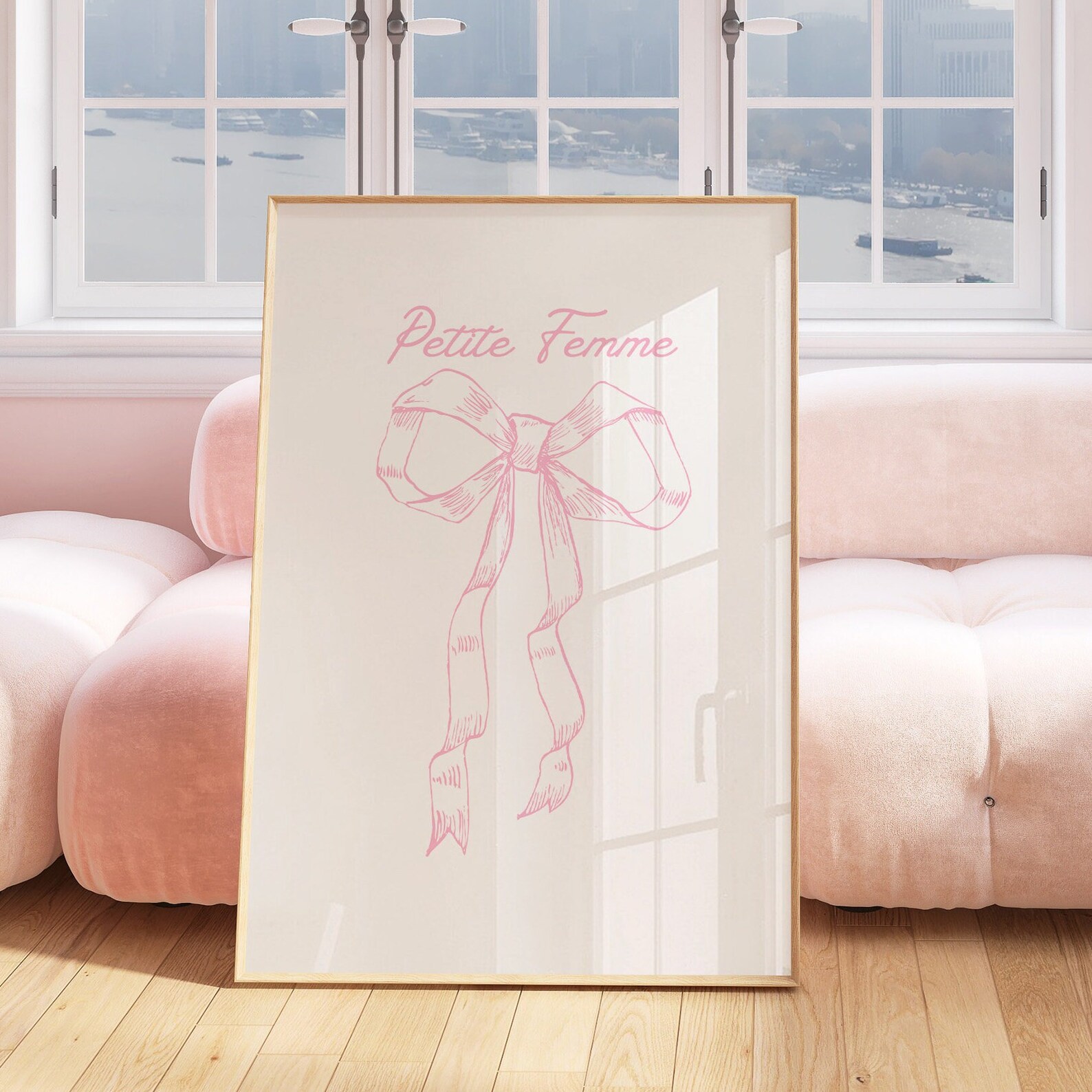 Coquette Room Decor Balletcore Wall Art Wall Art Bow Art Print Coquette ...