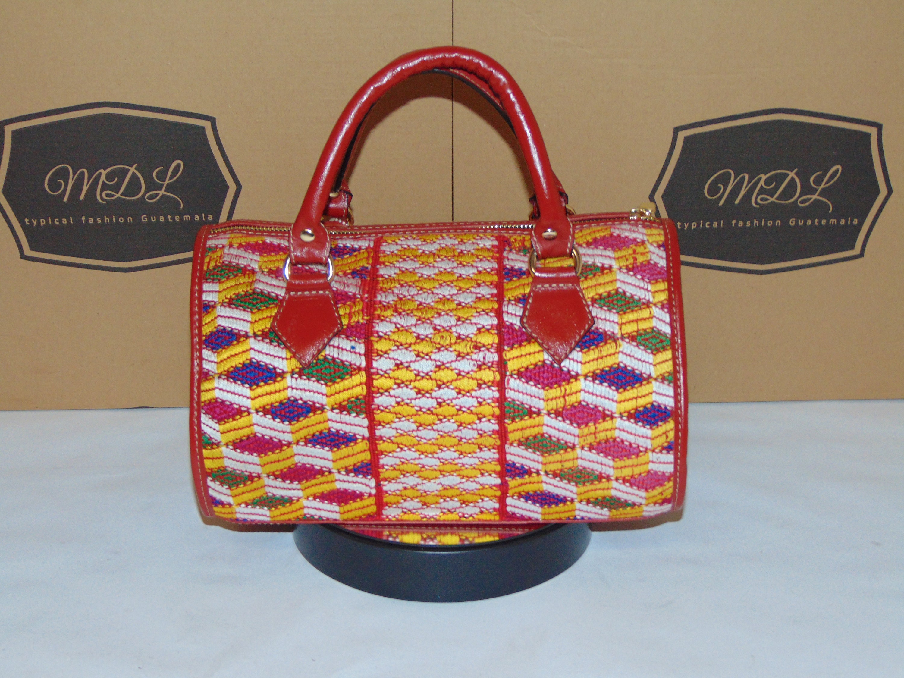 Bag Blob Leather Red - Etsy