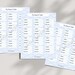 Instant Download Blue Password Tracker PDF Printable 8.5 X 11 Password ...