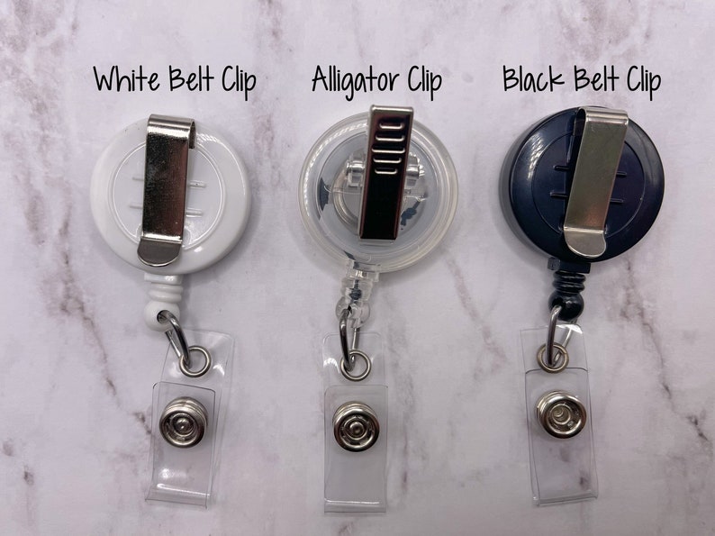 Cloud Badge Reel, Cute Retractable Badge Holder, ID Card Holder, ID ...