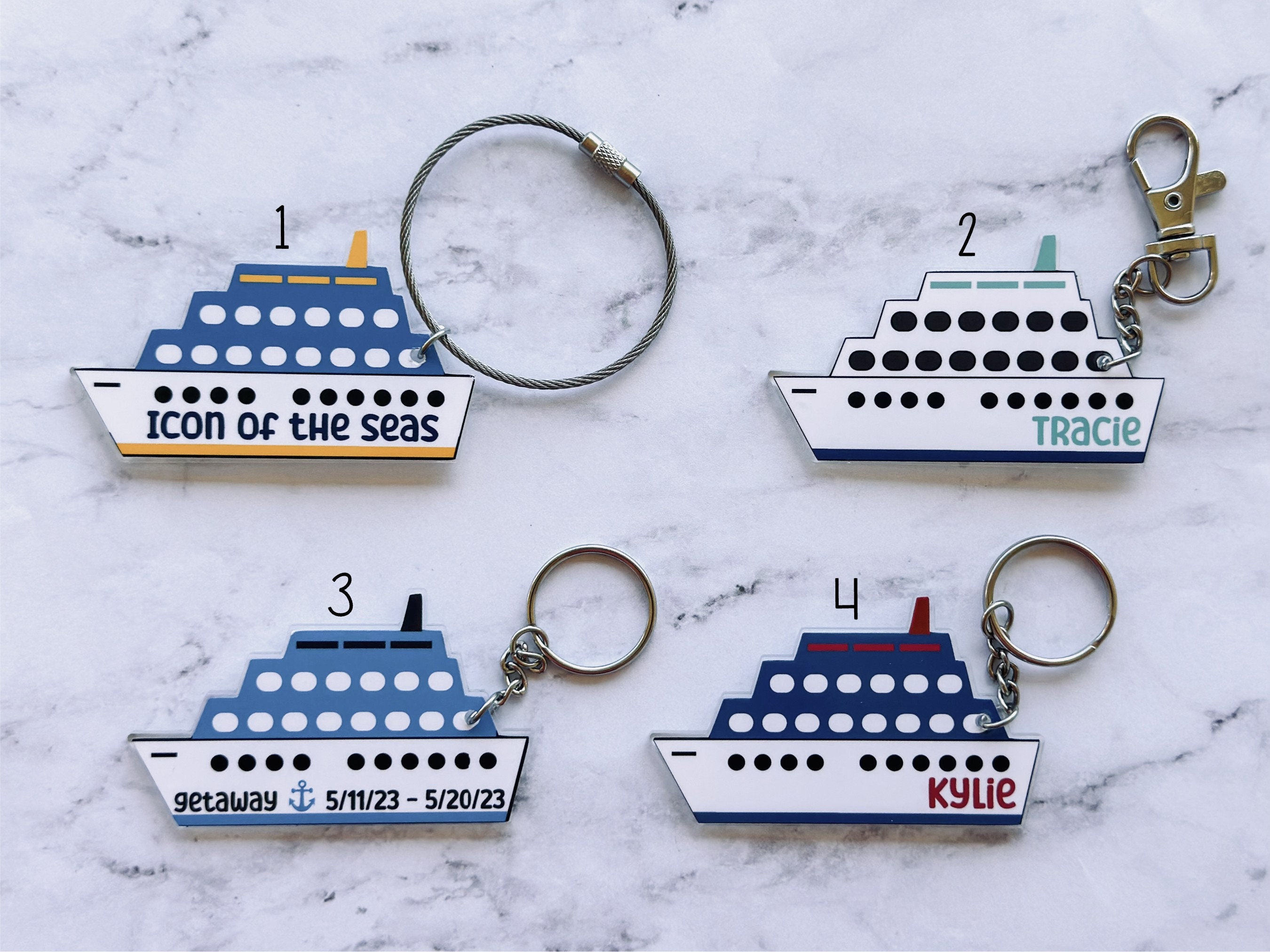 Cruise Ship Keychain, Cruise Gift Exchange Ideas, Fish Extender Gifts ...