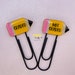 Jumbo Paper Clip, Set of 2, Paper Holder Clip, Appreciation Gift for ...