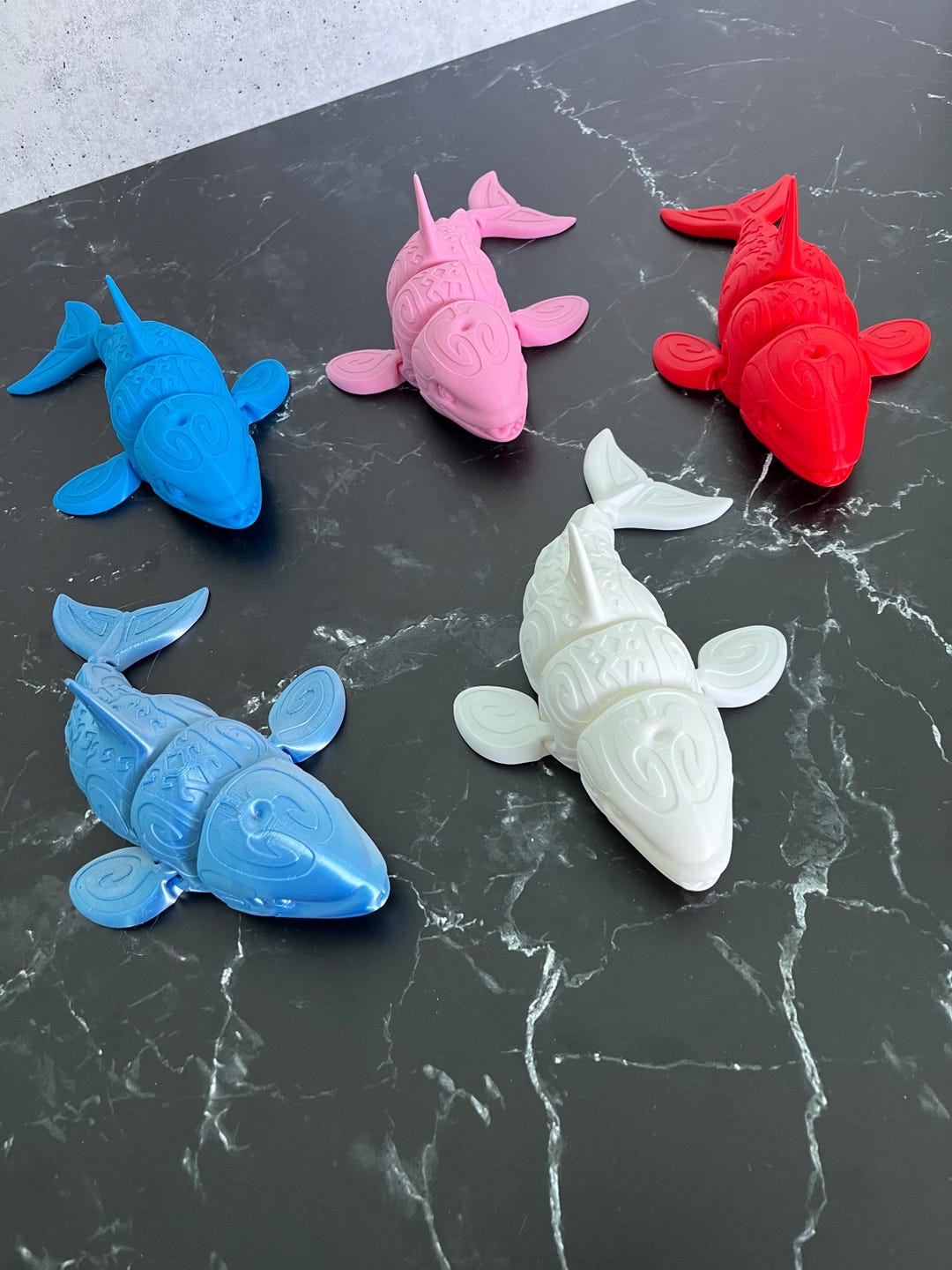 Flexi Factory Articulating/flexible Orca - Etsy