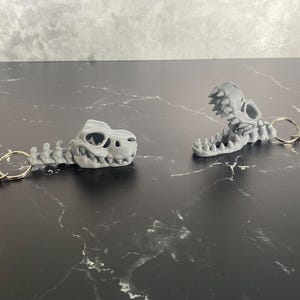 Flexi Factory Articulating/flexible Dino Keychains - Etsy