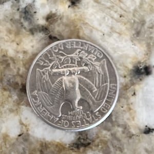 1983 Quarter Dollar - No Hair - Upside Down Facing - Etsy