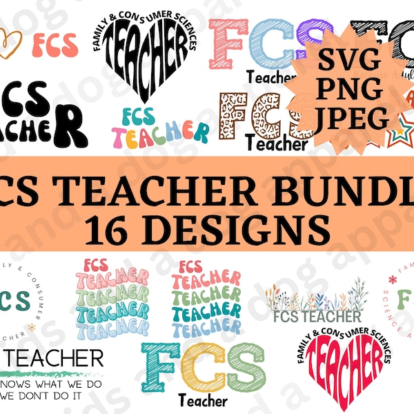 Fcs Teacher - Etsy