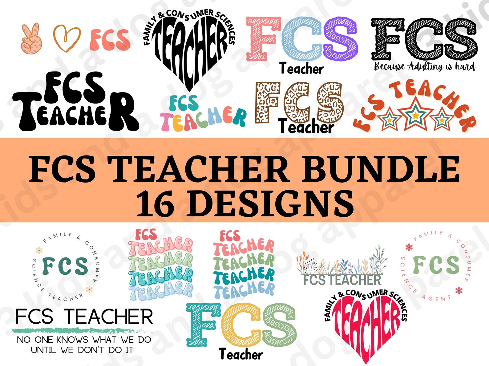 FCS Teacher Svg FCS Teacher Png FACS Teacher Svg Fcs Teacher - Etsy