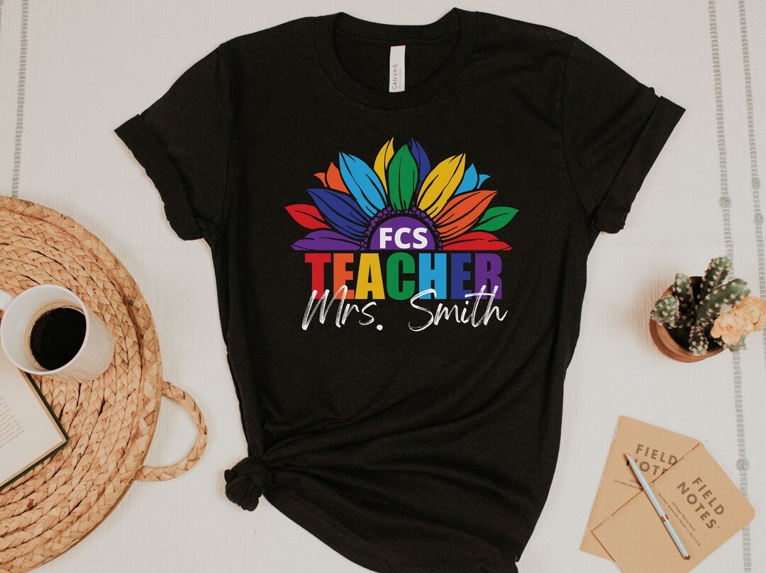 Custom Title Back to School Shirt, FCS Teacher Shirt, Custom FCS ...
