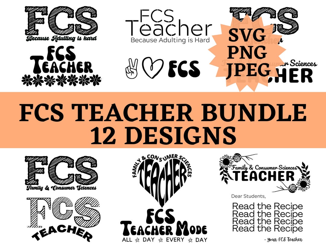 FCS Teacher Svg, FCS Teacher Png, FACS Teacher Svg, Fcs Teacher Shirt ...