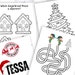 Custom Gift From Elf Christmas Coloring Pages for Christmas Activity ...