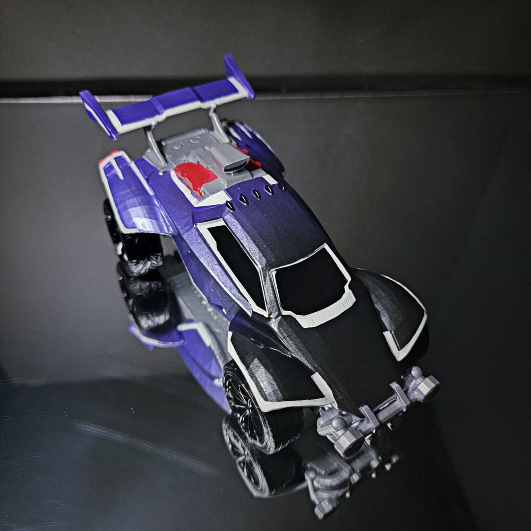 Video Game Model Buggy Car White Trim Purple/black Fade - Etsy Canada