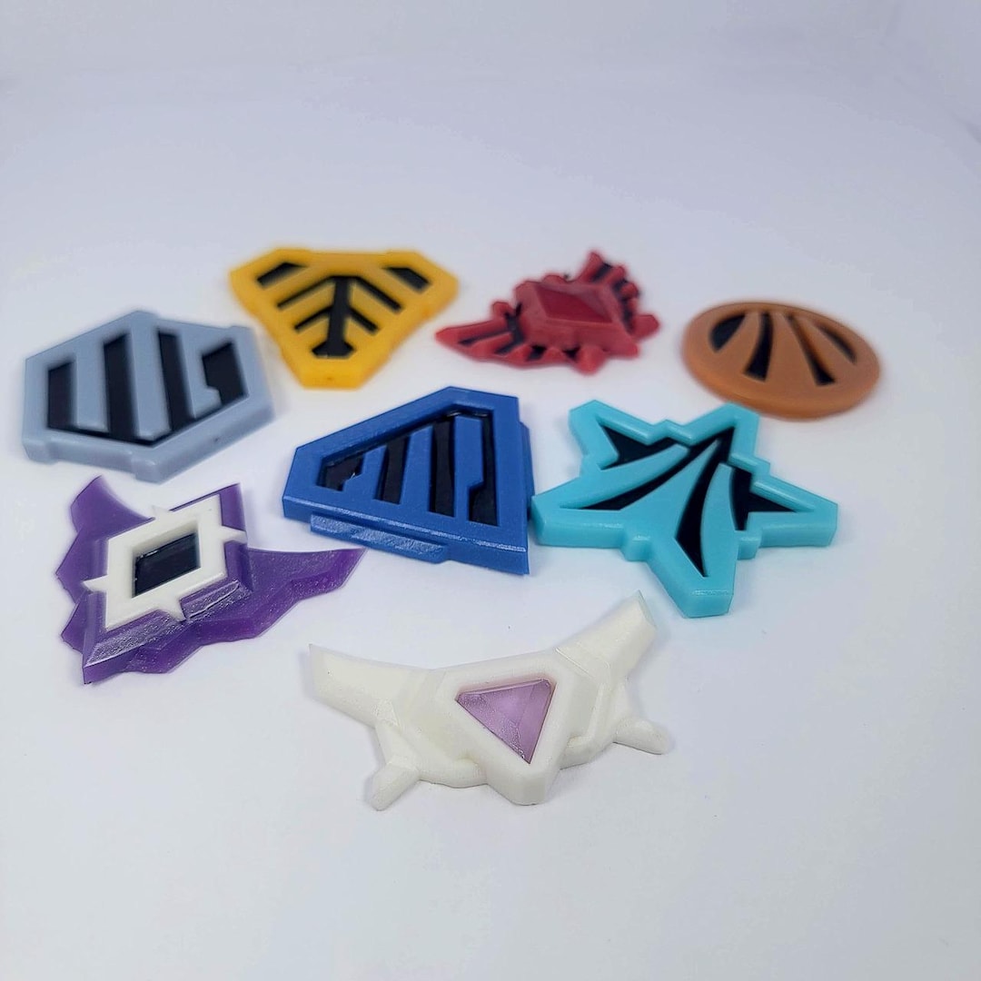 Rocket Video Game Rank Badges / Keychains / Pins - Etsy