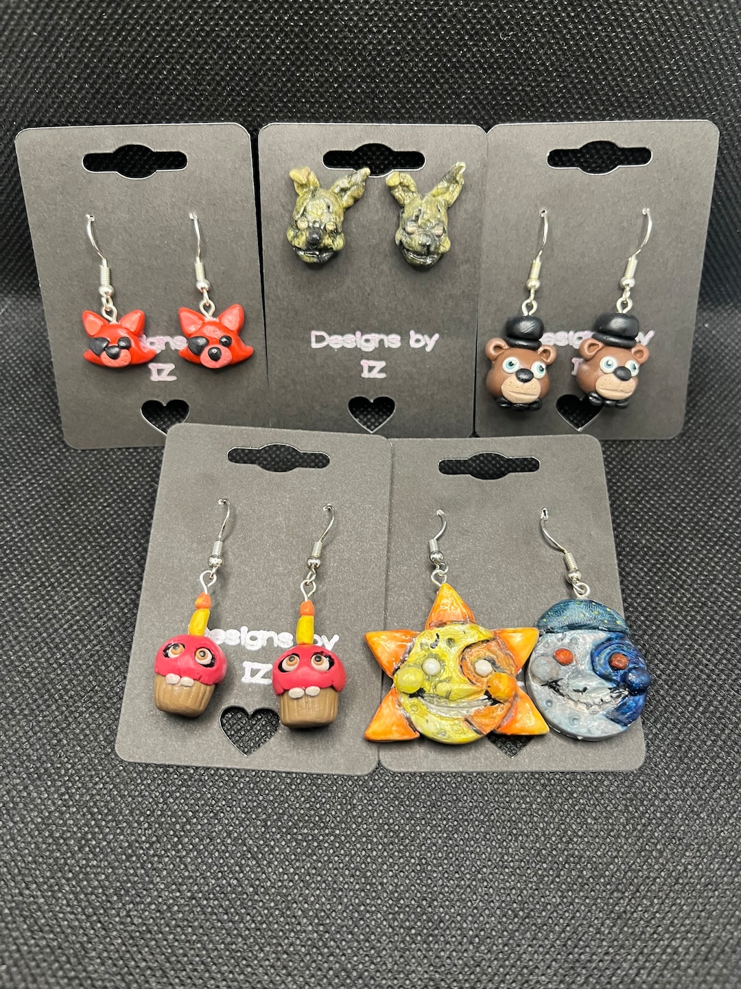 Springtrap/ Chicas Cupcake/ Foxy/ Freddy/ Sundrop and Moondrop Five ...
