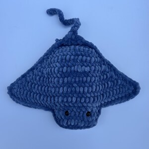 Crochet Stingray Pattern – Beginner Friendly Sea Creature Amigurumi - Etsy