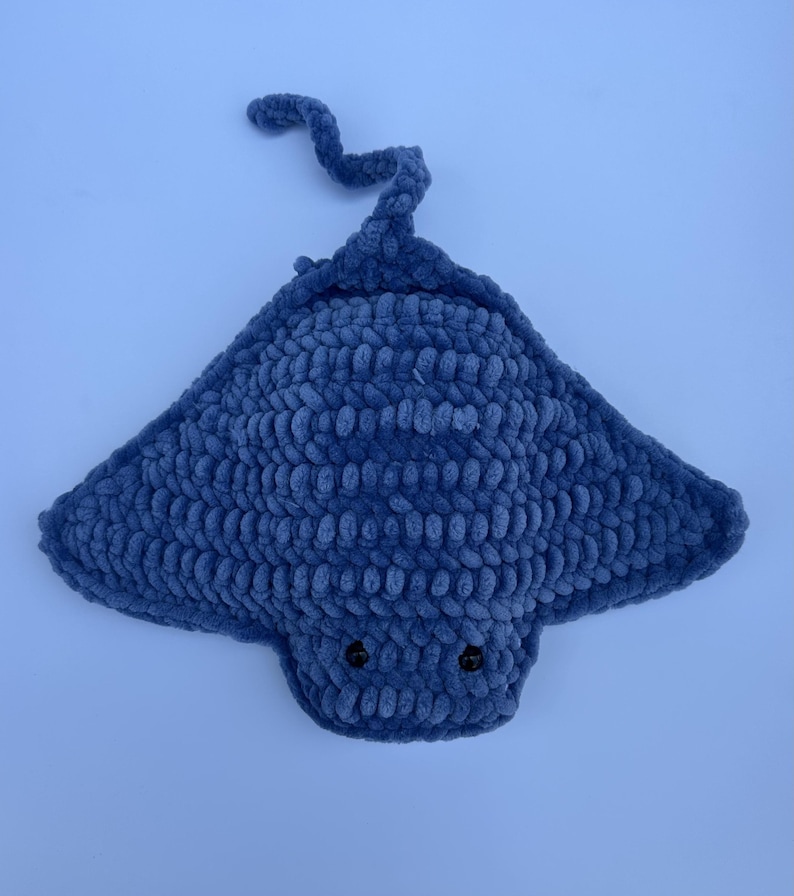 Crochet Stingray Pattern – Beginner Friendly Sea Creature Amigurumi - Etsy