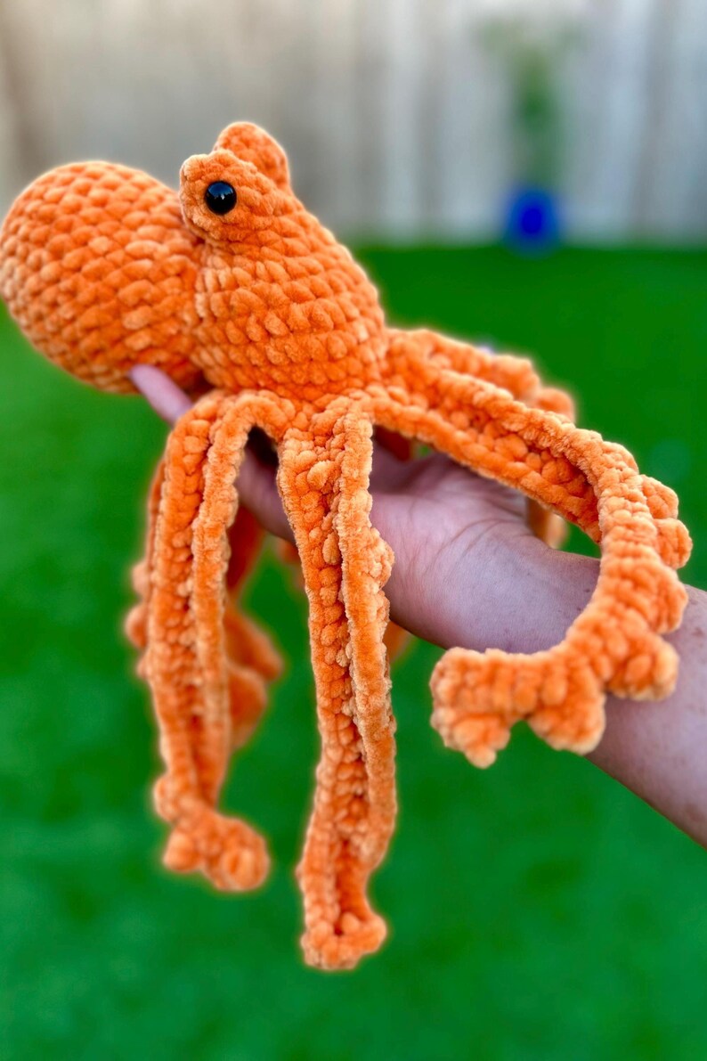 Mini Octopus Amigurumi Crochet Pattern – Beginner Friendly Plush Toy ...
