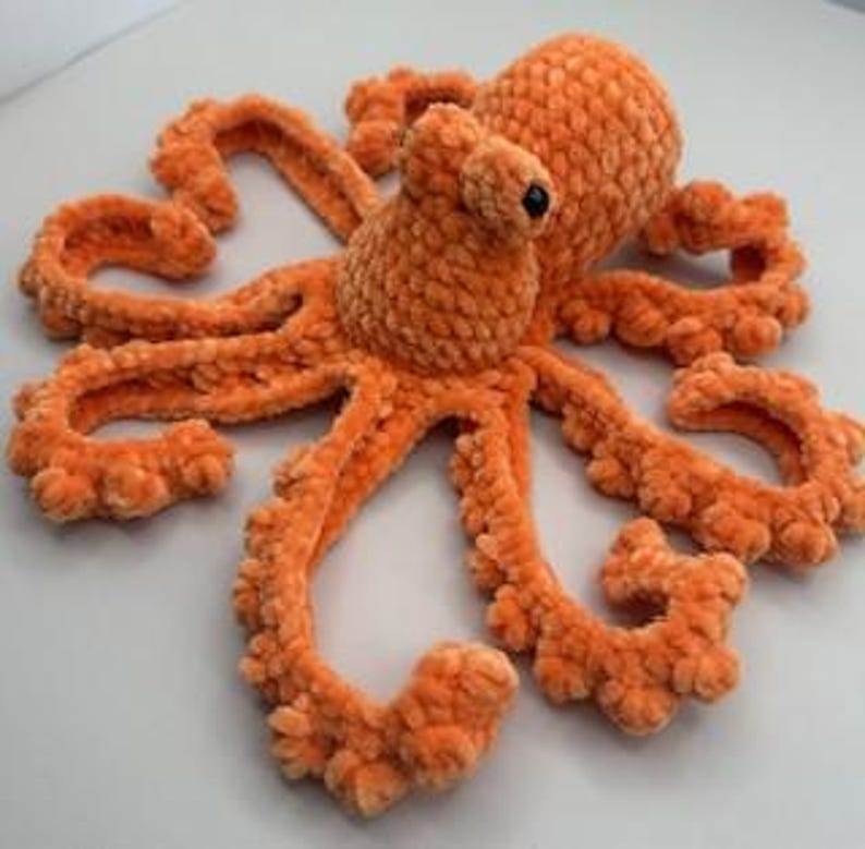 Mini Octopus Amigurumi Crochet Pattern – Beginner Friendly Plush Toy ...