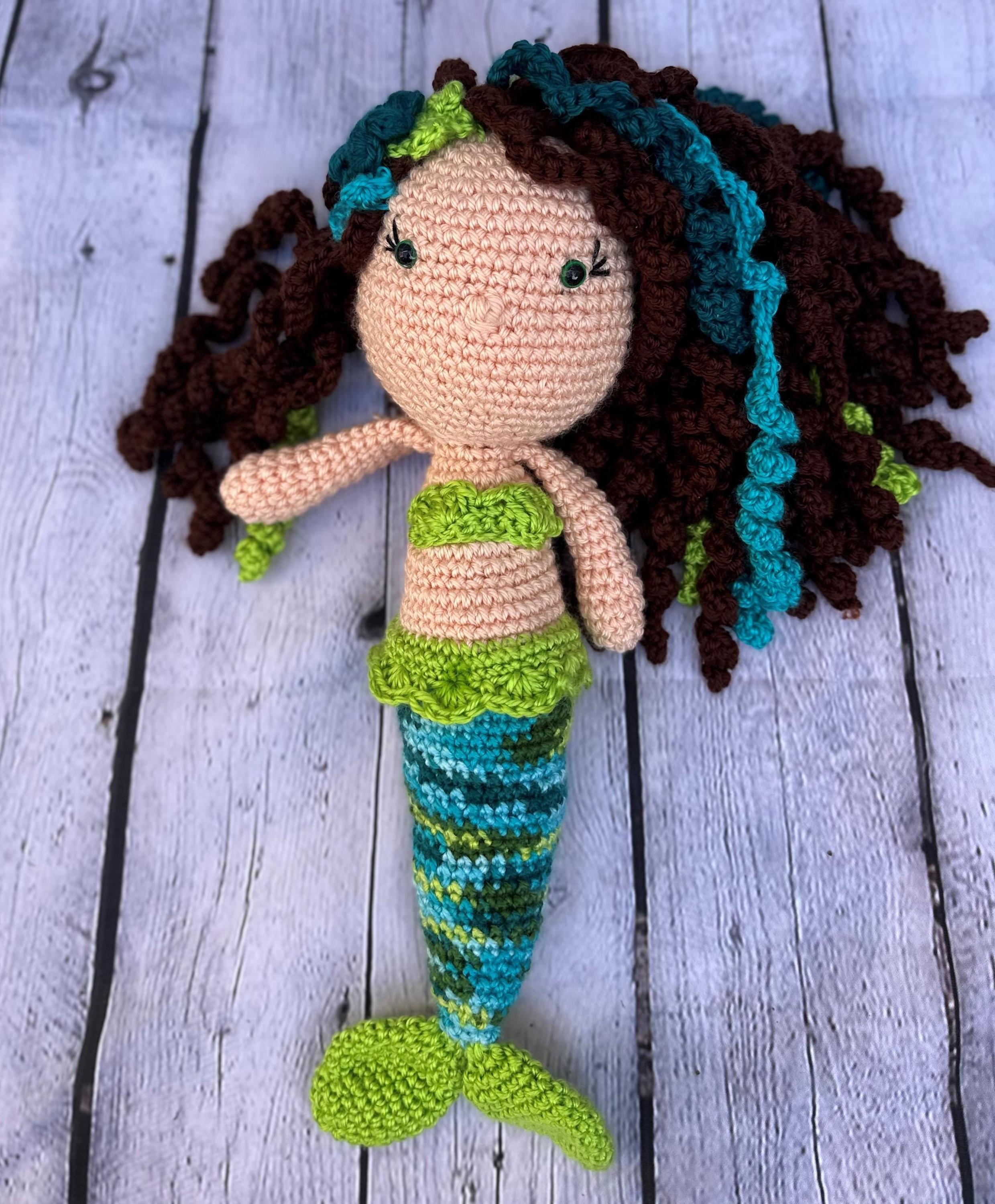 Mermaid Doll Crochet Pattern PDF File - Etsy