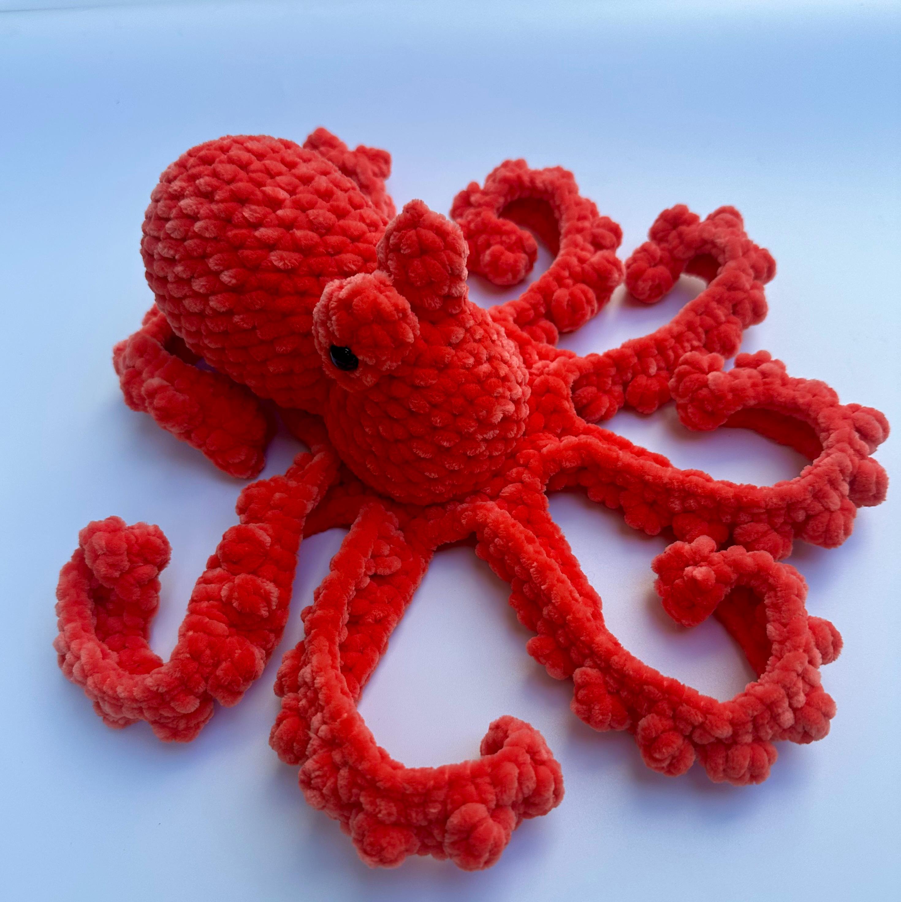 Mini Octopus Amigurumi Crochet Pattern – Beginner Friendly Plush Toy ...