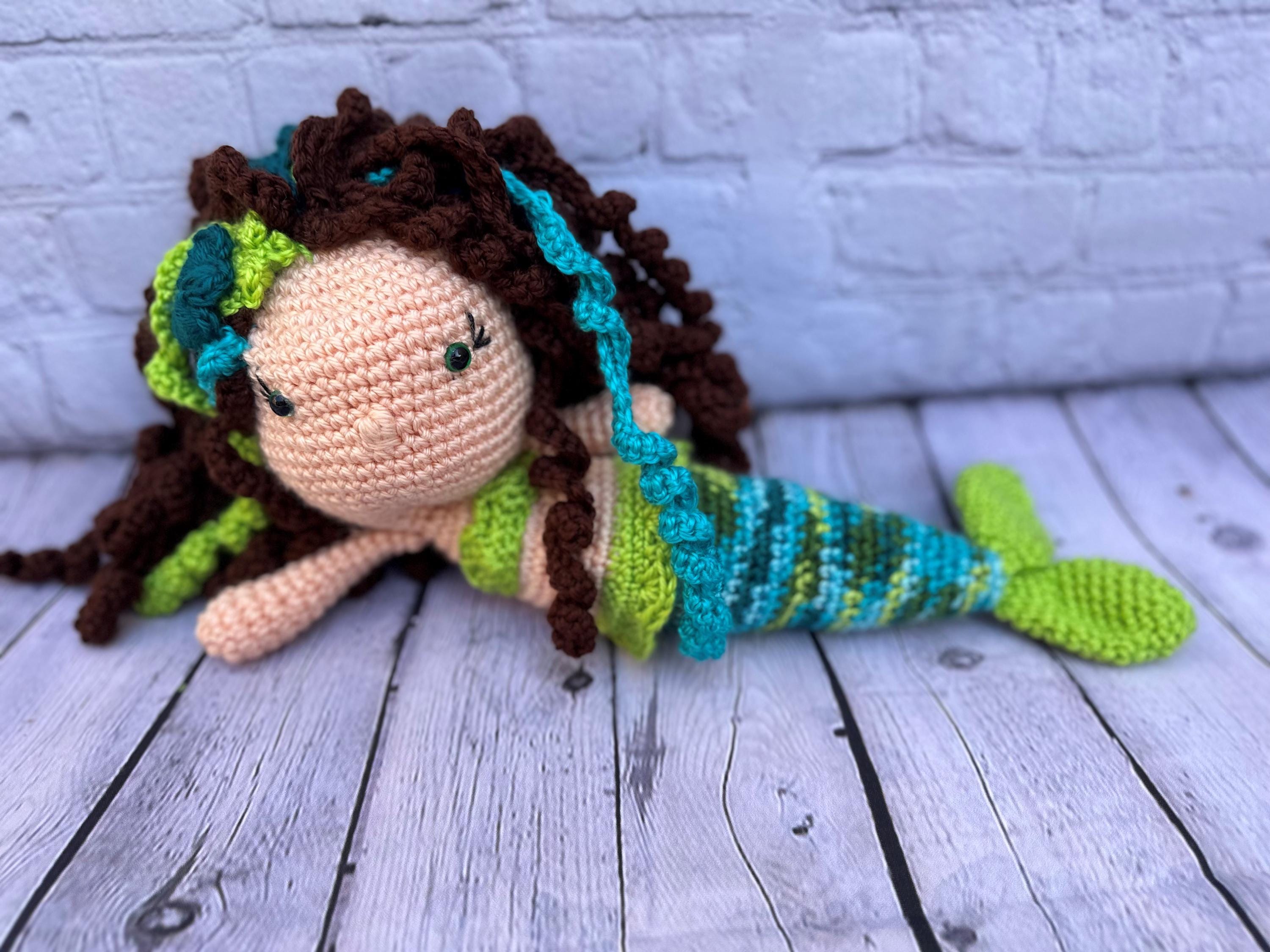 Mermaid Doll Crochet Pattern PDF File - Etsy