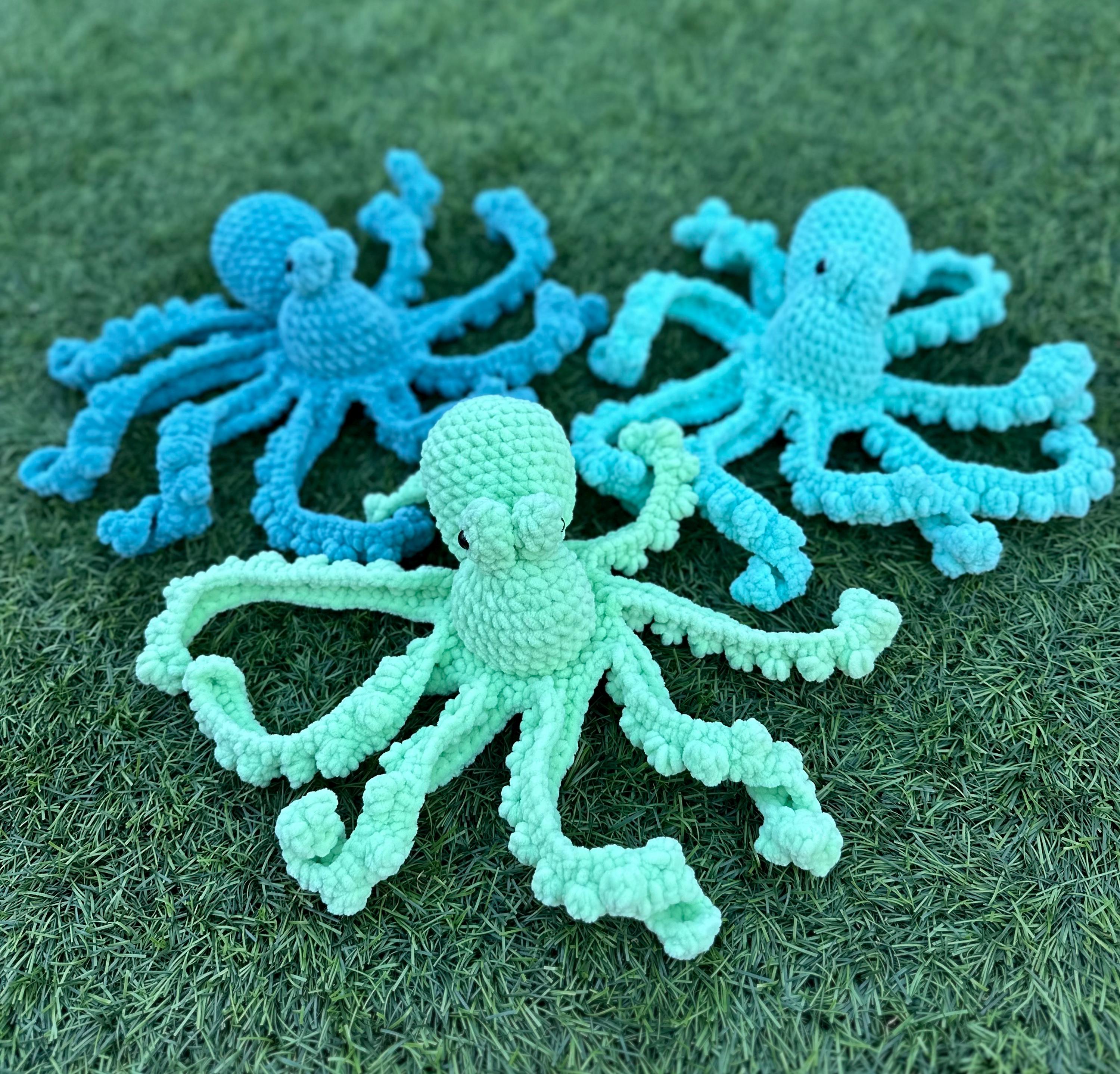 Mini Octopus Amigurumi Crochet Pattern – Beginner Friendly Plush Toy ...