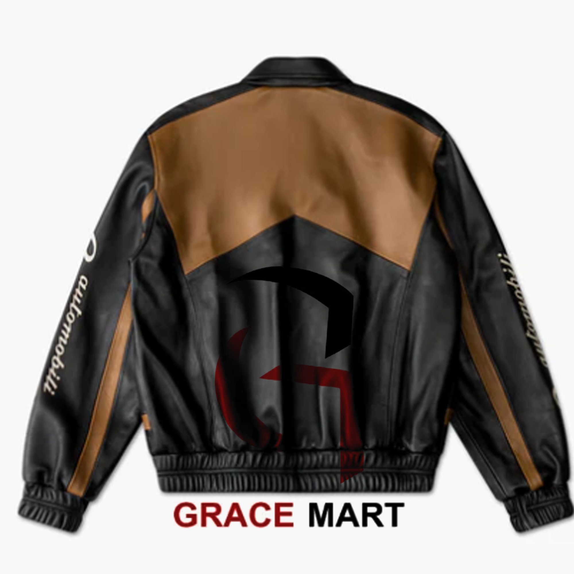 Rhude Leather Racing Jacket for Men RHUDE Racing Jacket - Etsy Australia