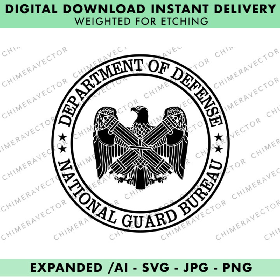 Department of Defense - National Guard Bureau SVG - Etsy
