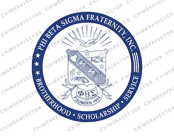 ZETA PHI BETA Sorority Seal Svg Png Ai Full Color and - Etsy
