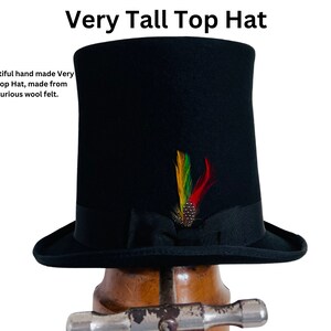 Very Tall Top Hat, Stand Tall and Command Attention With the Very Tall ...