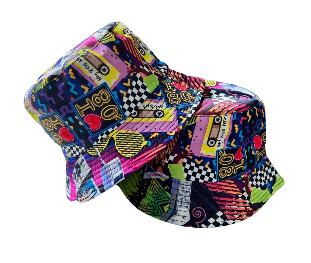 Timeless Style Reversible Bucket Hat: Embrace the 80's Vibe With a ...