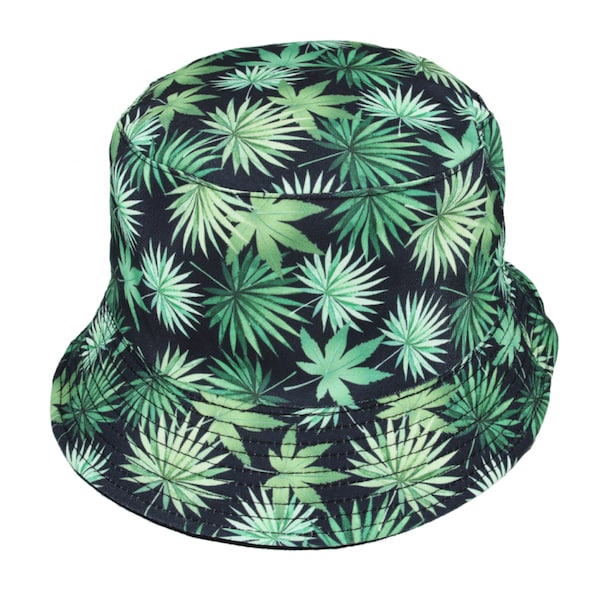 Cannabis Bucket Hat - Etsy