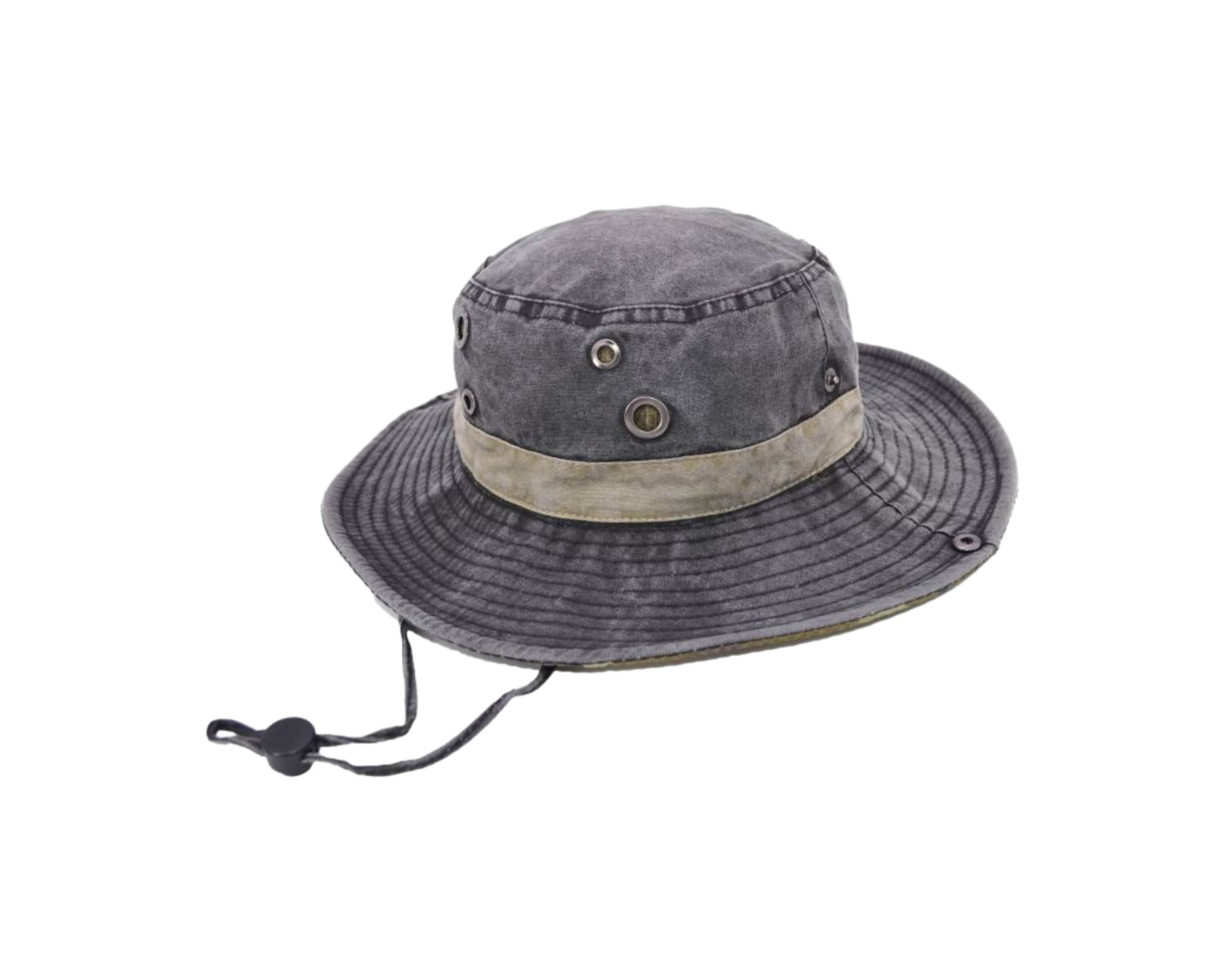 Eimer Hut Safari, Stilvoller Safari Print Eimer Hut mit Kordelzug ...