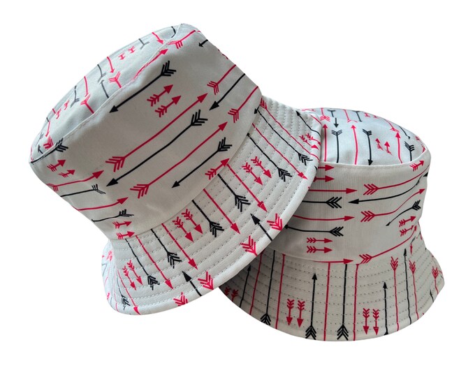 Find Your Direction: Reversible Arrow Bucket Hat, Unisex Fisherman Hat ...