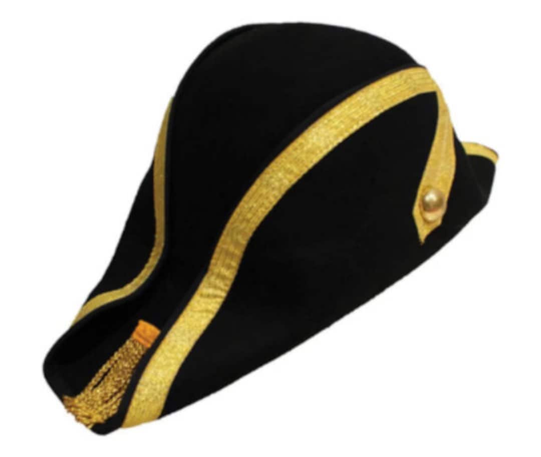 Bicorn Army Military Hat: Authentic 18th Century Tricorne Bicorne ...