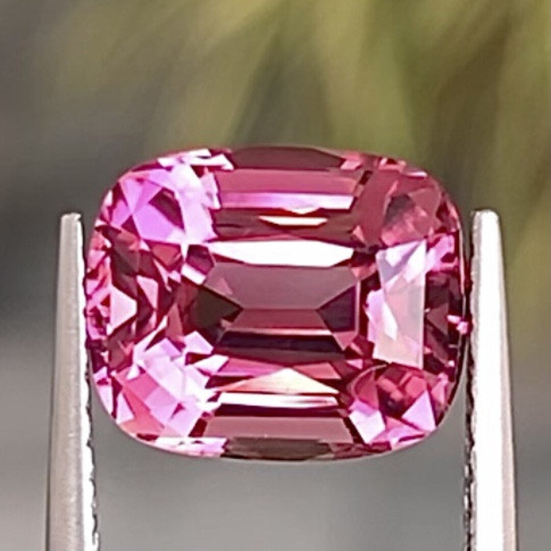 US Seller | Flawless Loupe Clean Hot Pink 3.49 Cts Tourmaline Gemstone ...