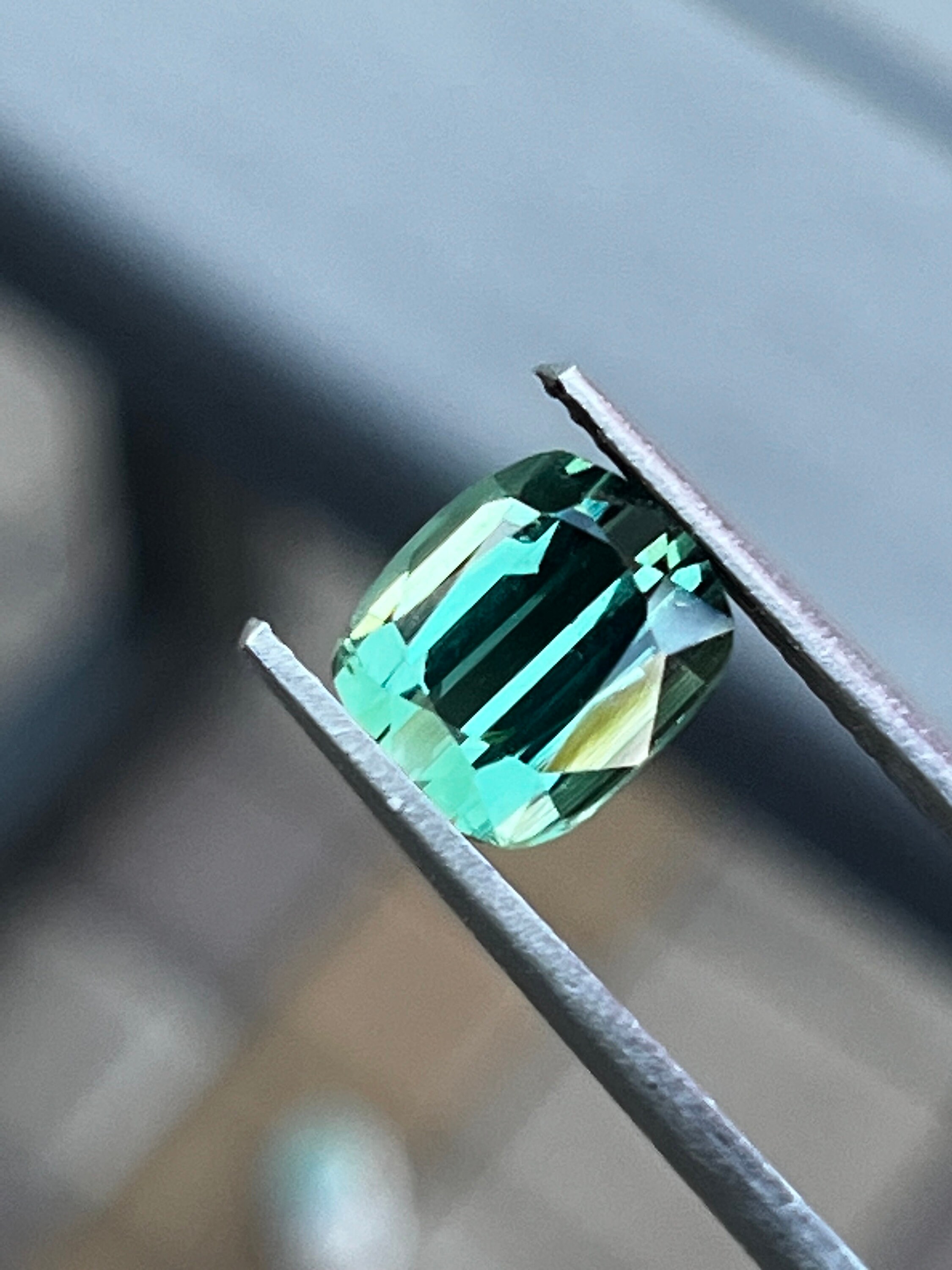 US Seller Eye Clean 2.4 Cts Seafoam Blue Green Tourmaline From ...