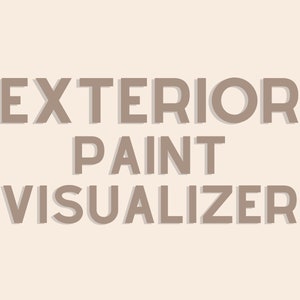 Exterior House Paint Color Visualizer - Etsy