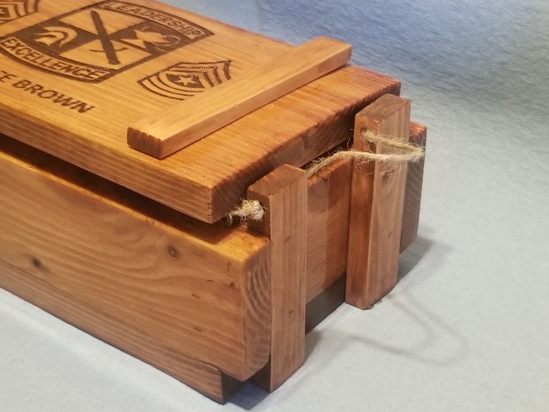 Keepsake Personalized Ammo Crate - Etsy
