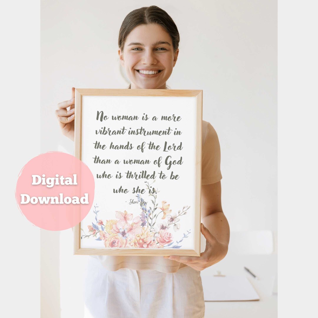 Sheri Dew Inspirational Quote Wall Art Printable, Digital Download ...