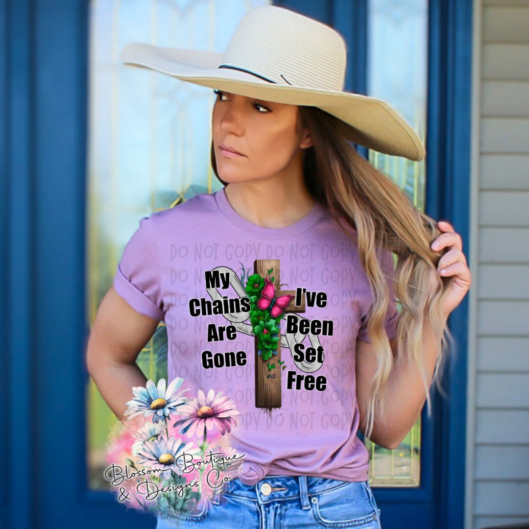 My Chains Are Gone Bundle 300 DPI PNG - Etsy