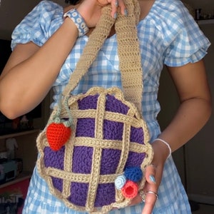UPDATE Berry Pie Crochet Bag Pattern - Etsy