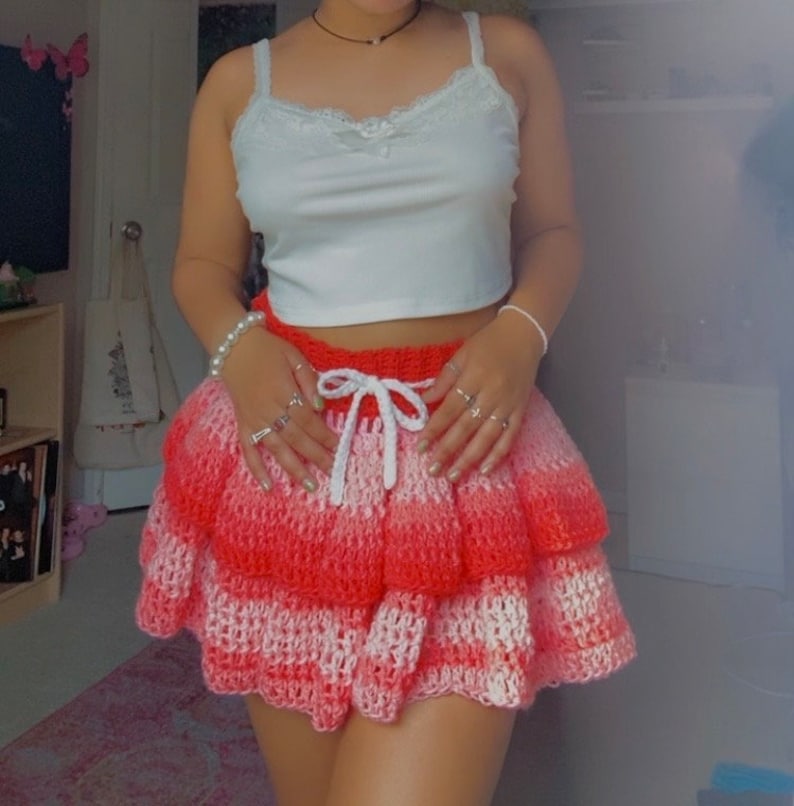 Pixie Skirt Crochet Pattern - Etsy
